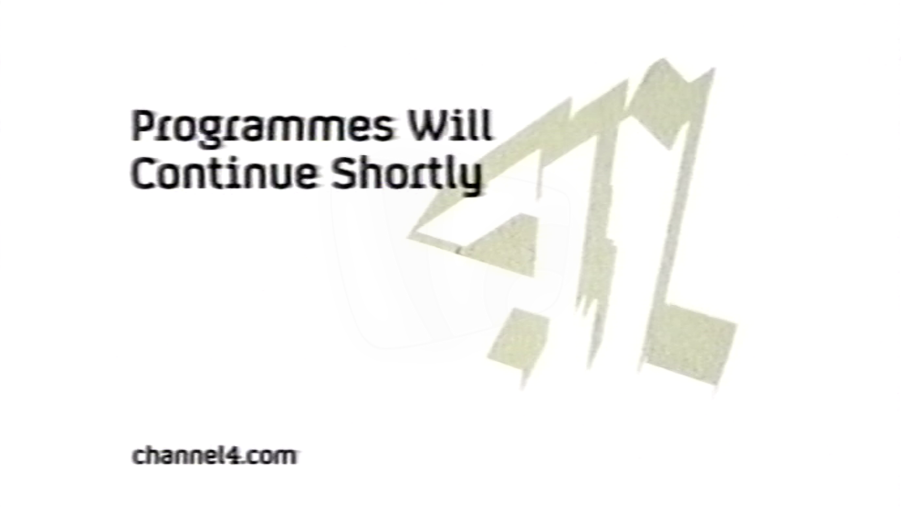 Channel 4 breakdown (partial) (January 2005) - Rewind