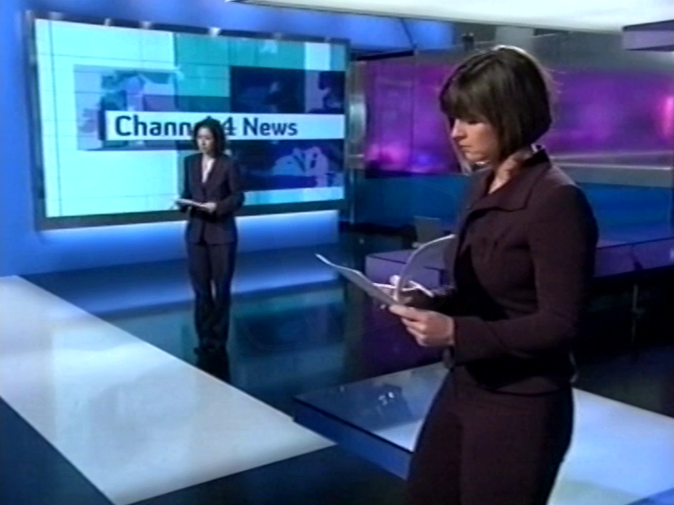 Channel 4 continuity including programme promotion for War on Terra ...