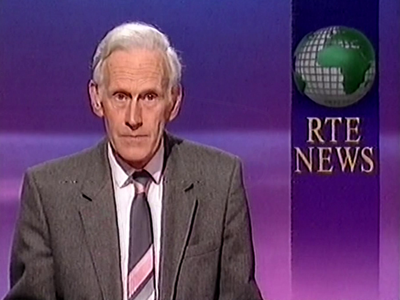 RTÉ News (partial) and RTÉ One continuity (3rd May 1991) - Rewind