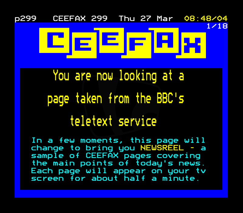 The history of Pages from Ceefax (part 3/3) - Rewind