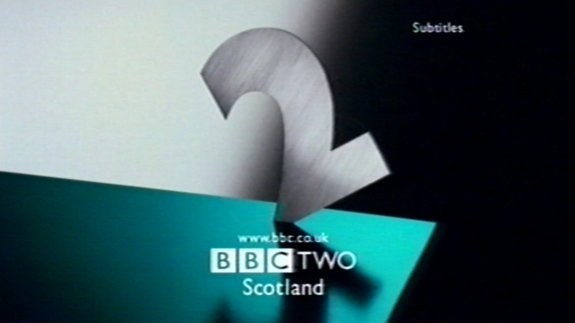 BBC Two Scotland continuity including service promotion for BBC Radio 2 ...