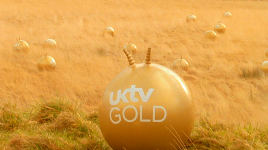 UKTV Gold ident: Spacehopper/Sheep (2007) - Rewind