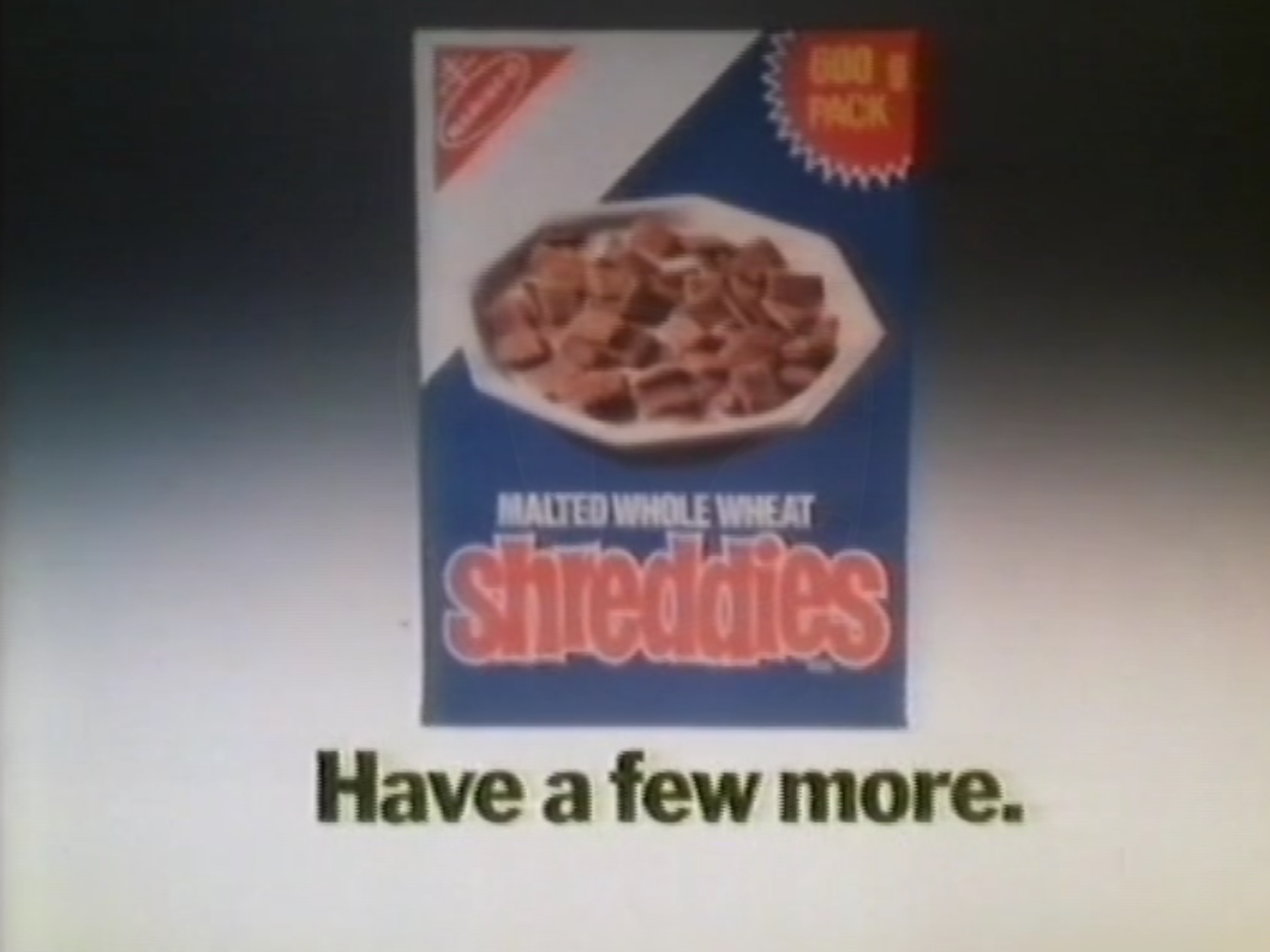 Shreddies advertisement (1982) - Rewind