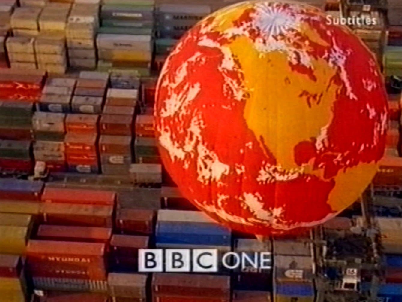 BBC One continuity including service promotion for BBC Radio 1 followed ...