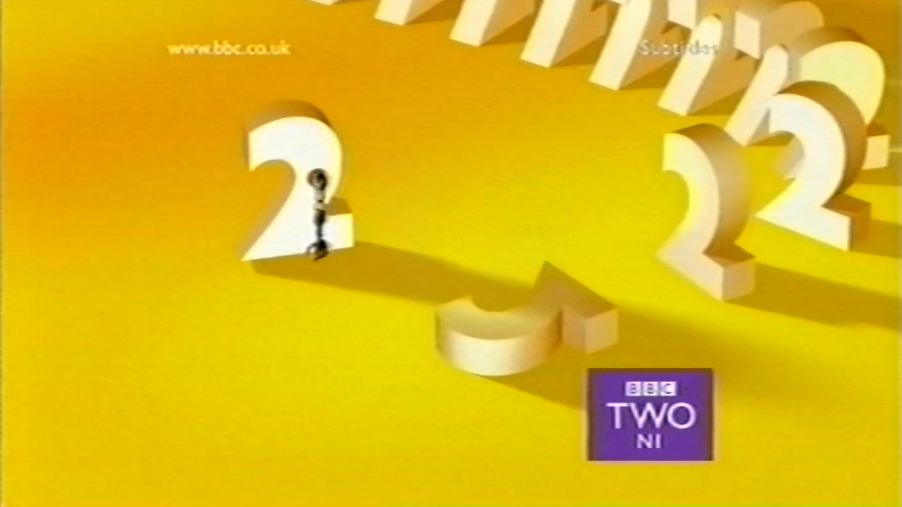 BBC Two NI continuity including programme promotion for Blood of the ...