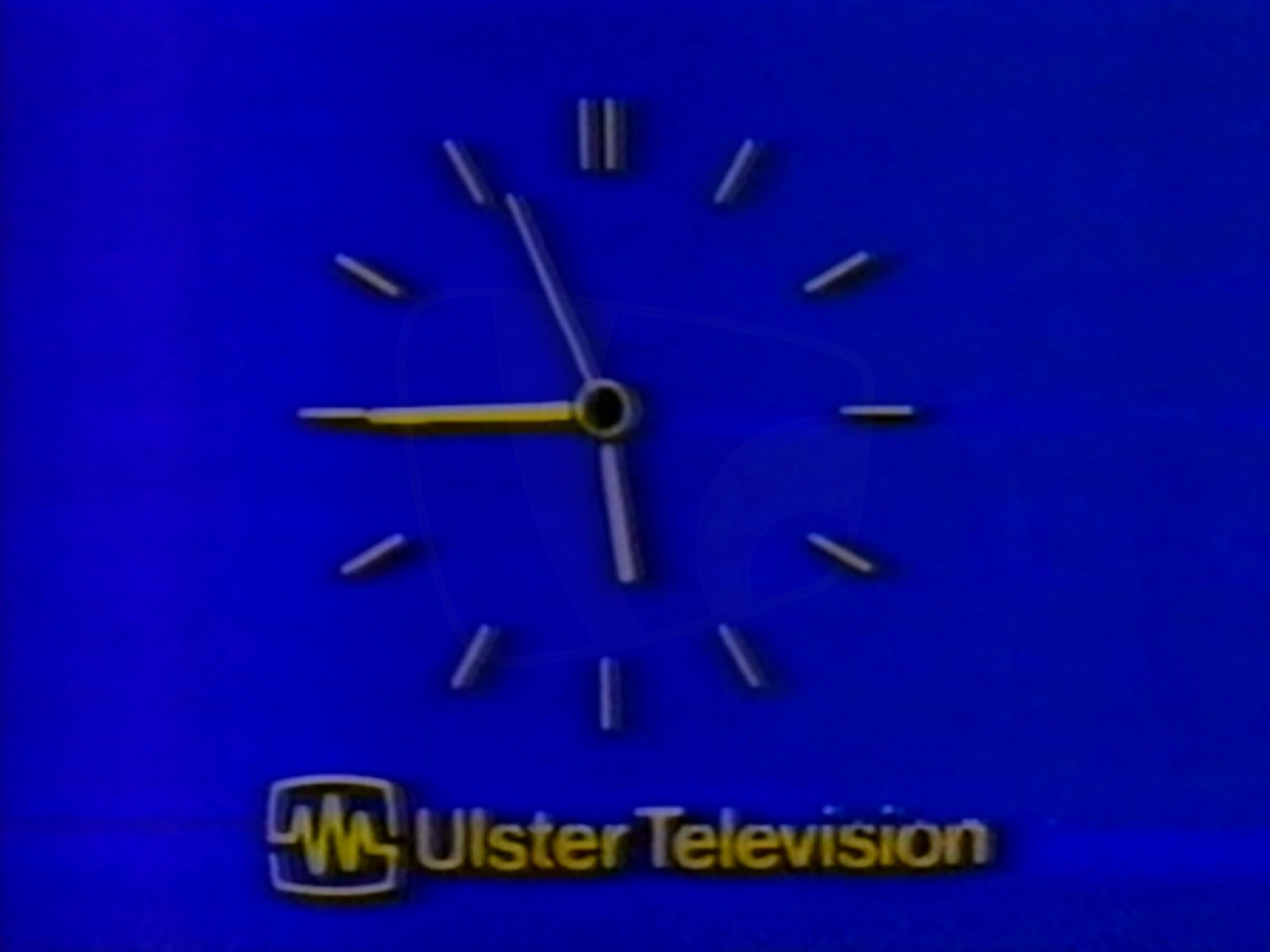 Ulster TV continuity including programme promotion for First Tuesday ...