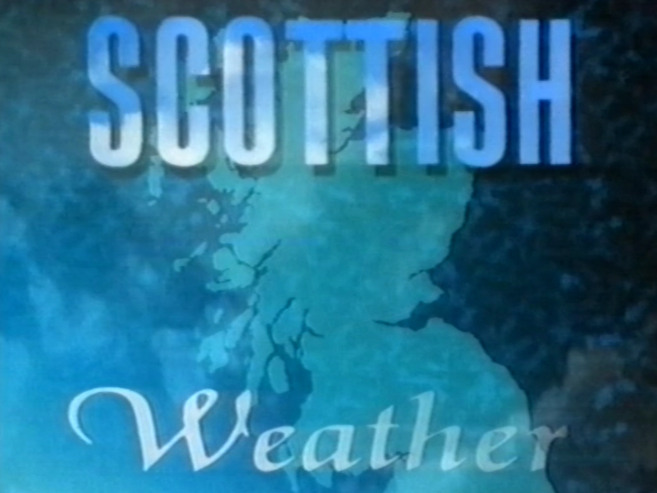 ITV National Weather (partial) and STV Weather (4th September 1993 ...